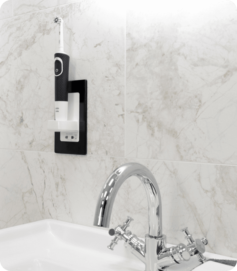 ProofVision | In-Wall Toothbrush Chargers